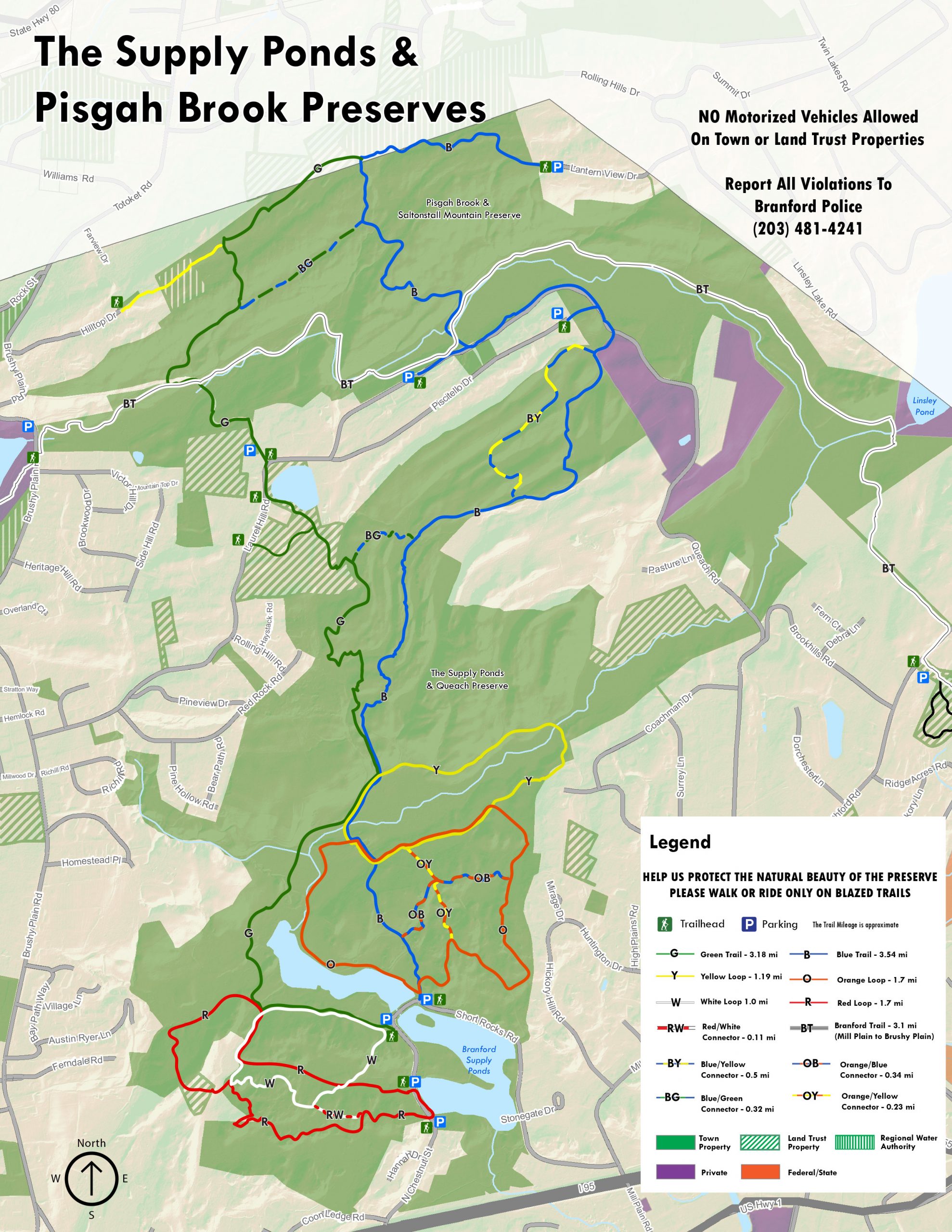 REDISCOVERING THE SUPPLY POND & PISGAH BROOK PRESERVES - Branford Land ...